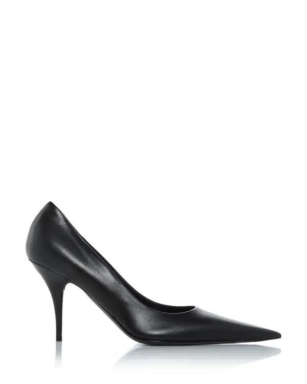 Balenciaga Avenue Pointed Toe Stiletto Pumps - Noir Multi
