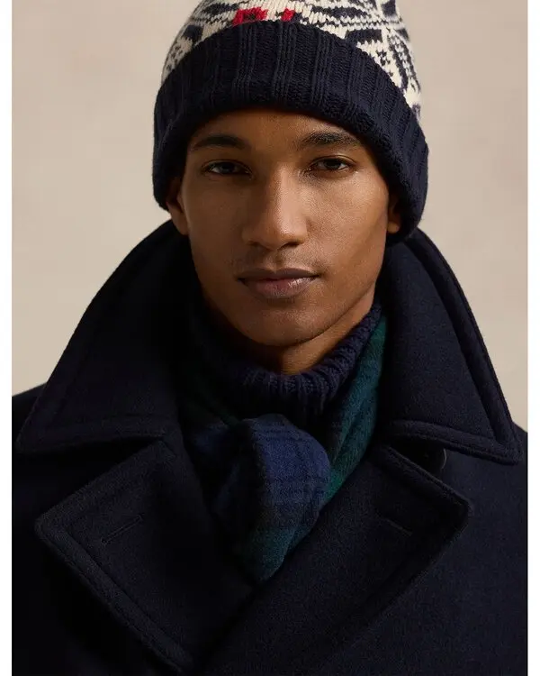Polo Ralph Lauren Melton Wool-blend Pea Coat