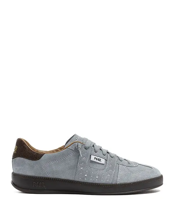 P448 Monza Leather Sneakers - Blue