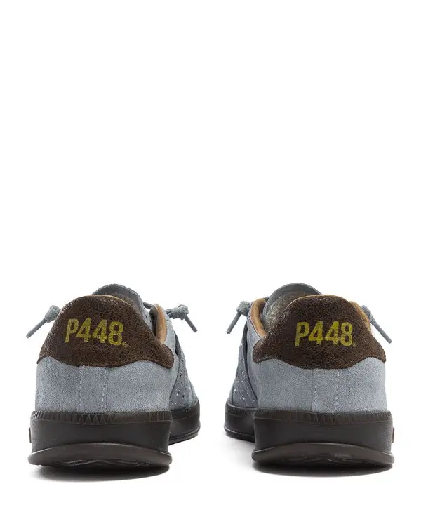 P448 Monza Leather Sneakers - Blue