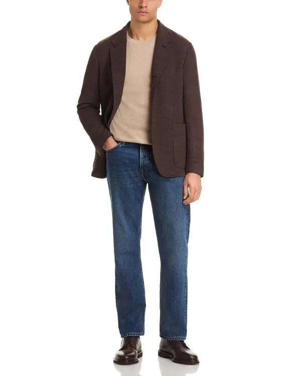 Canali Knit Blazer - Brown