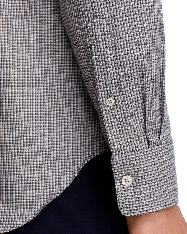 Canali Button Front Sport Shirt - Grey