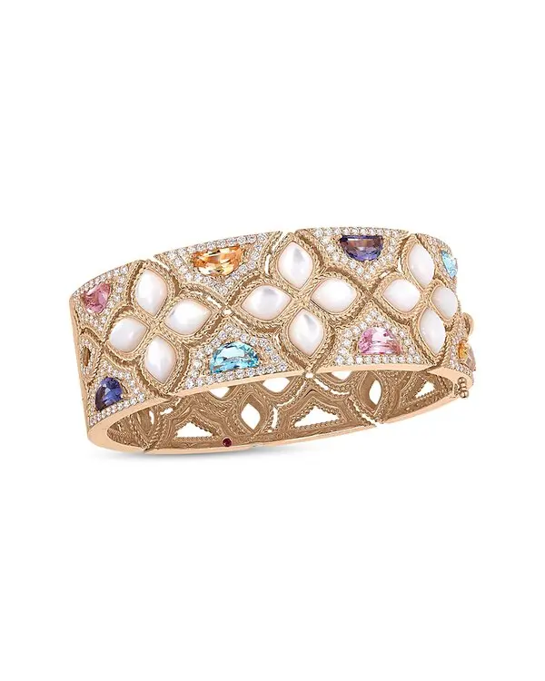 Roberto Coin 18k Venetian Princess Carnival Bangle - Rose Gold