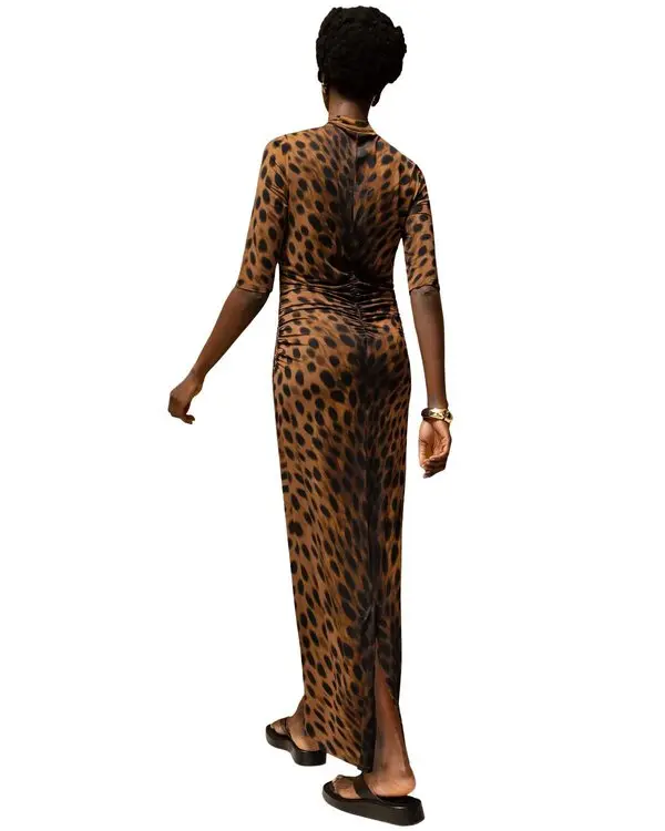 RO&ZO Mock Neck Jersey Dress