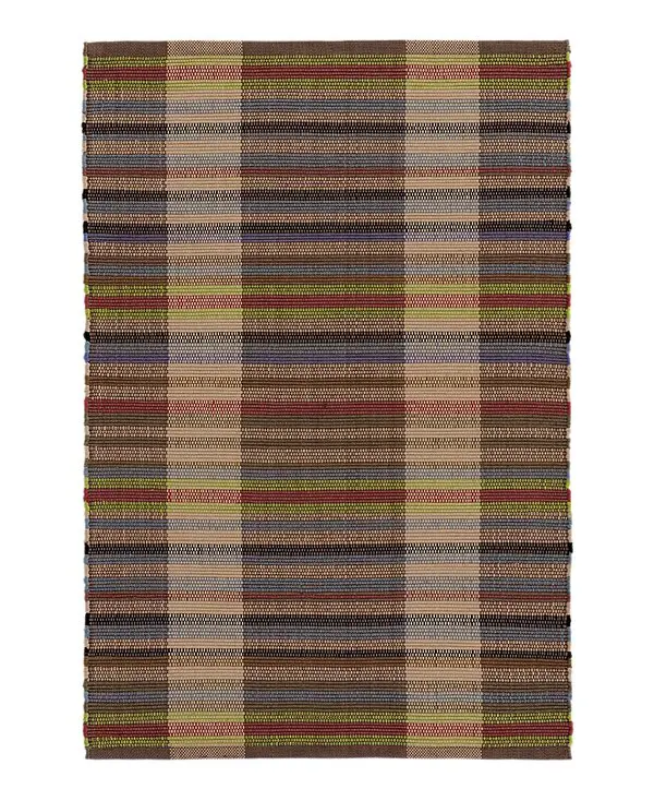 DASH & ALBERT Dash Albert Annie Selke Swedish Rag Indoor/outdoor Rdb223 Runner, 2'6x18'0 - Blue