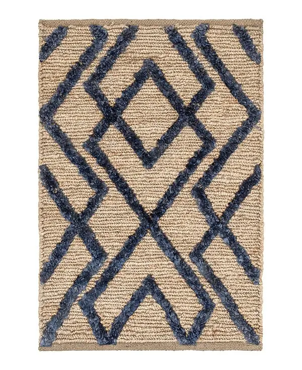 DASH & ALBERT Dash Albert Annie Selke Marco Da773 Area Rug, 5'0x8'0 - Navy