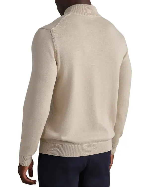 RHONE Quarter Zip Sweater - Bone