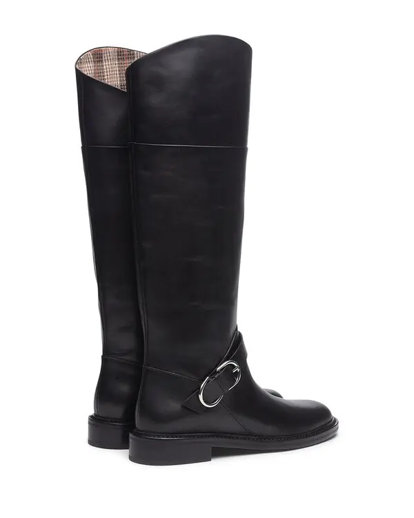 Rag & Bone Hayden Riding Boots - Black Wide Calf