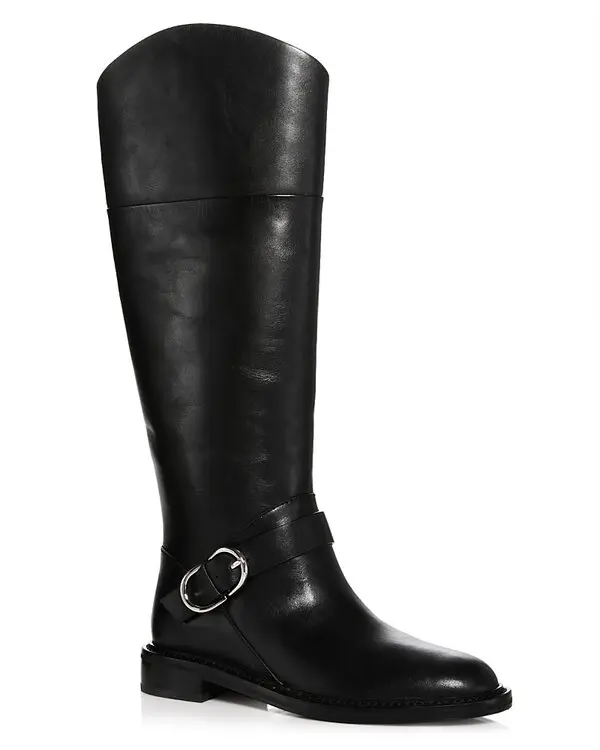 Rag & Bone Hayden Wide Calf Riding Boots - Black