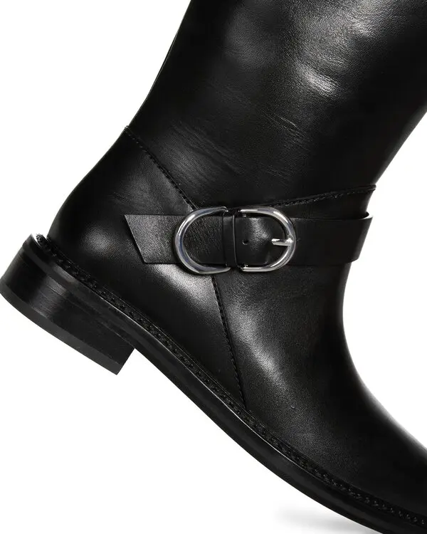 Rag & Bone Hayden Wide Calf Riding Boots - Black