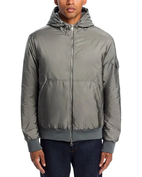 Moncler Poilot Hooded Down Jacket
