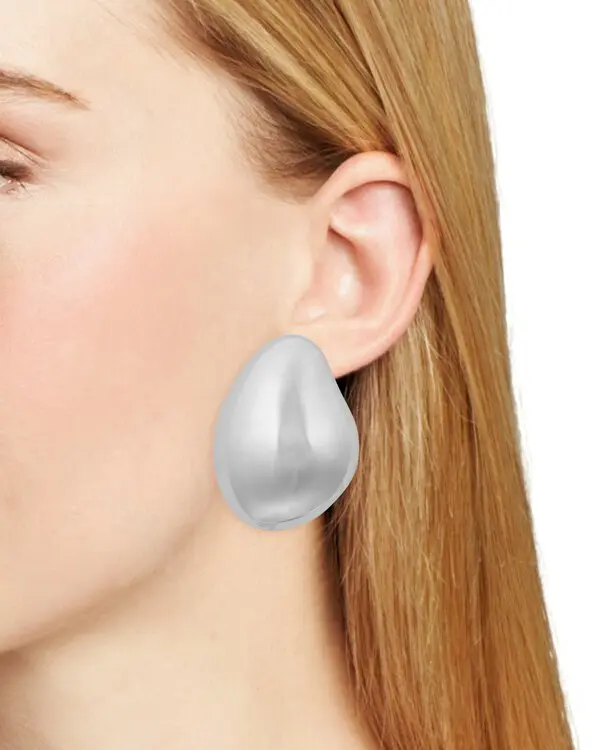 Aqua Cait Stud Earrings