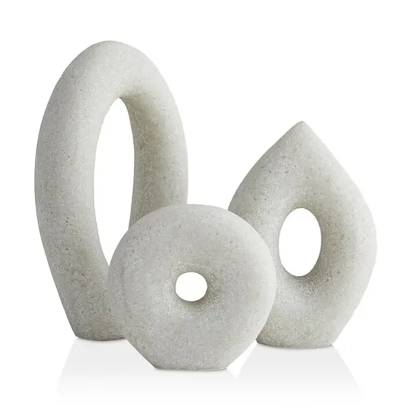 ARTERIORS Coco Sculptures, Set Of 3 - White
