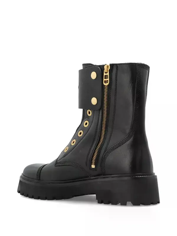Zadig&Voltaire Leather Biker Boots