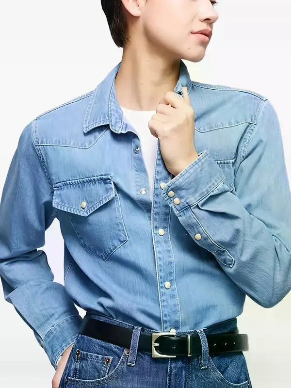 HEY JOANIE Denim Shirt