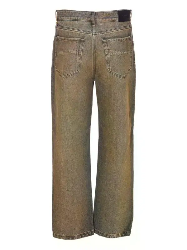 Fendi Wide-leg Jeans - Grey