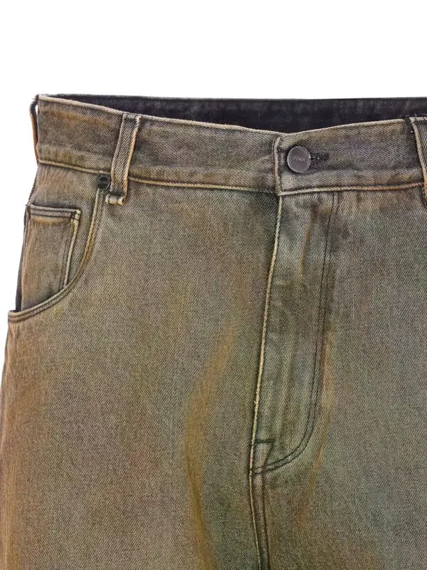 Fendi Wide-leg Jeans - Grey