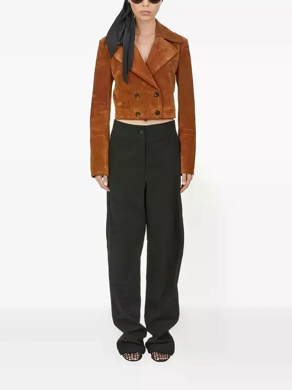 FERRAGAMO Double-breasted Cropped Jacket