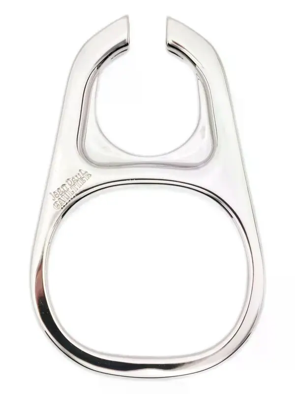 JEAN PAUL GAULTIER Cap-motif Earrings - Silver