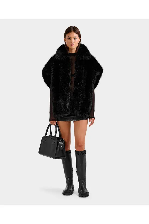 Rudsak Delfina Faux Fur Cape