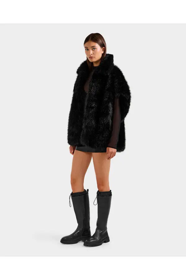 Rudsak Delfina Faux Fur Cape