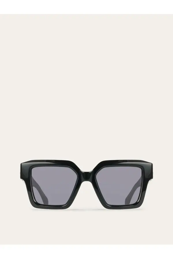 FERRAGAMO Rectangular Sunglasses - Black