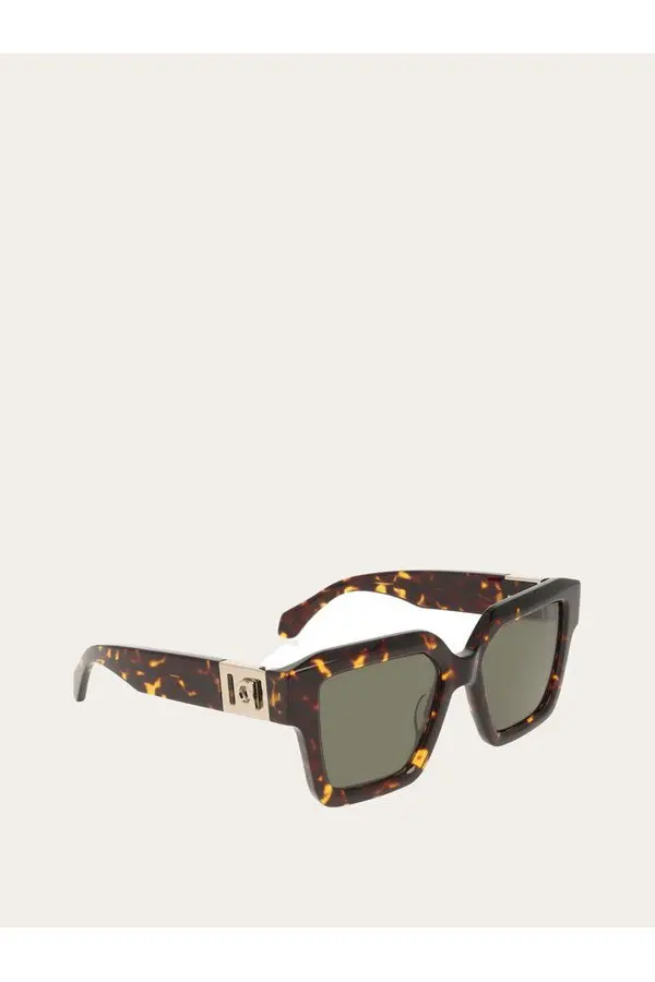 FERRAGAMO Rectangular Sunglasses - Red