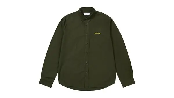 PALACE Classic Oxford Shirt - Olive