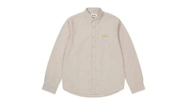 PALACE Classic Oxford Shirt - Stone