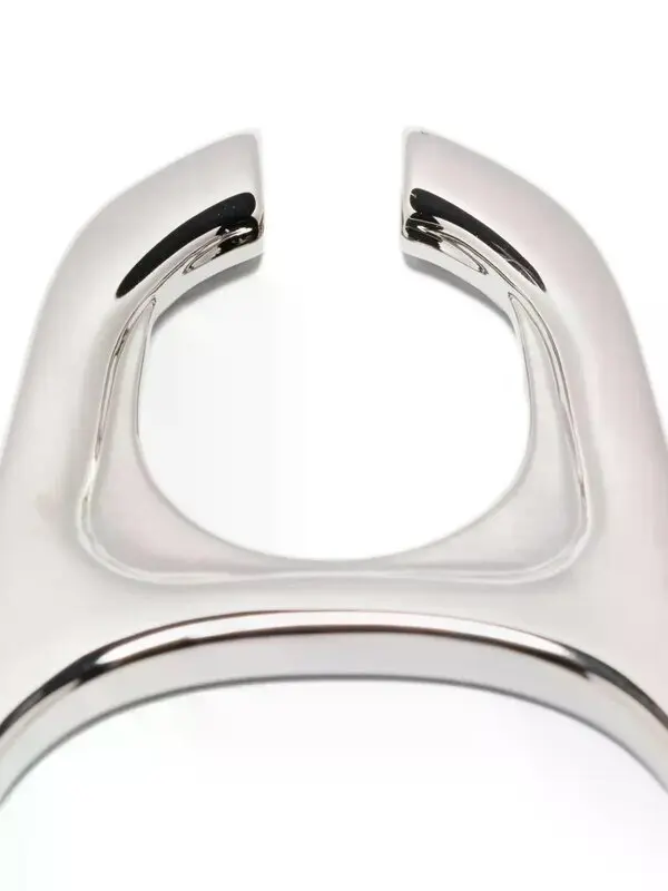 JEAN PAUL GAULTIER Cap-motif Earrings - Silver