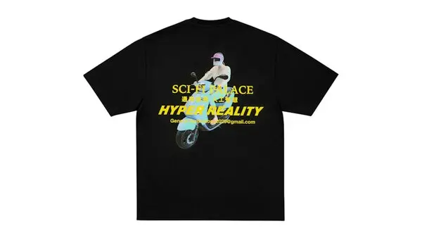 PALACE Scifi Fantasy Email T-shirt - Black
