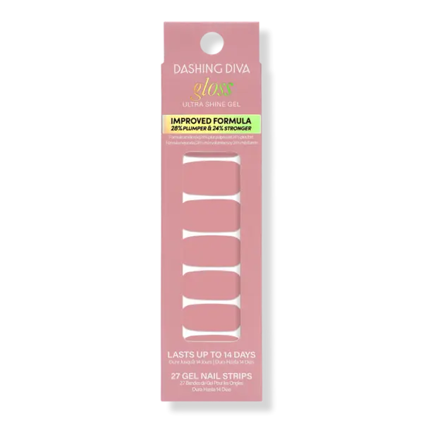 DASHING DIVA Gloss Color Gel Nail Polish Strips - Kitten