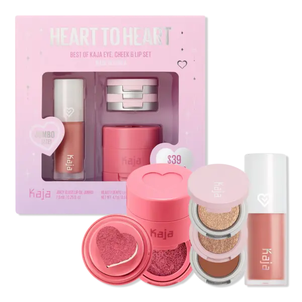 KAJA Heart To Heart Best Of Eye, Cheek & Lip Set - One-color
