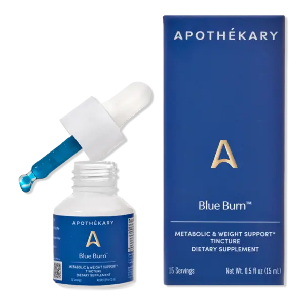 APOTHEKARY Blue Burn Metabolic & Weight Support Tincture - One-color