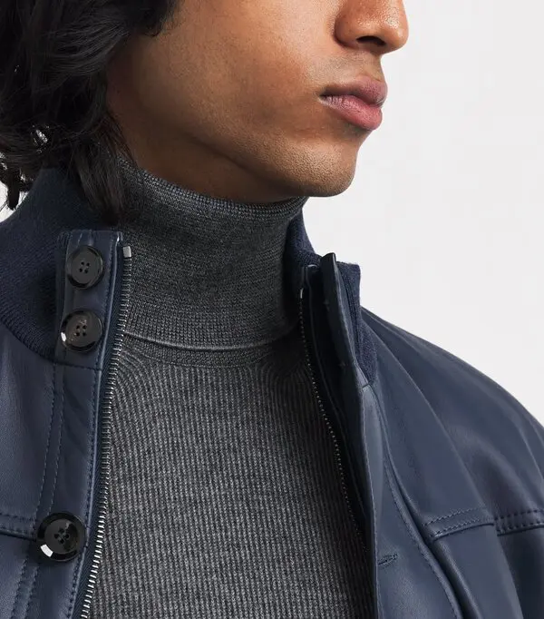 Brioni Knitted Rollneck Sweater