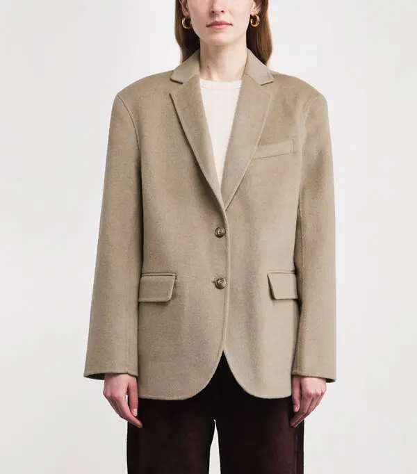 ANINE BING Wool-cashmere Quinn Blazer