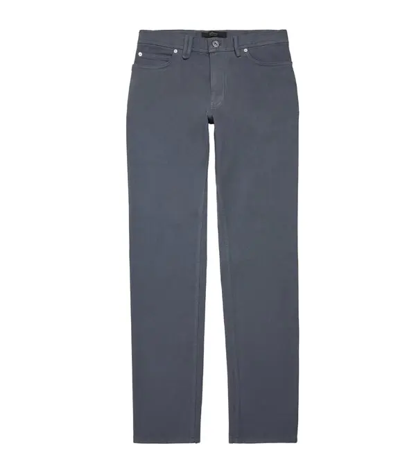 Brioni Organic Cotton Meribel Trousers - Blue