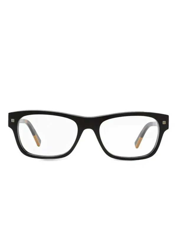 Zegna 5126 Rectangular Eyeglasses - Brown