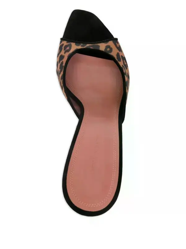 Amina Muaddi 95mm Alexa Heeled Mules