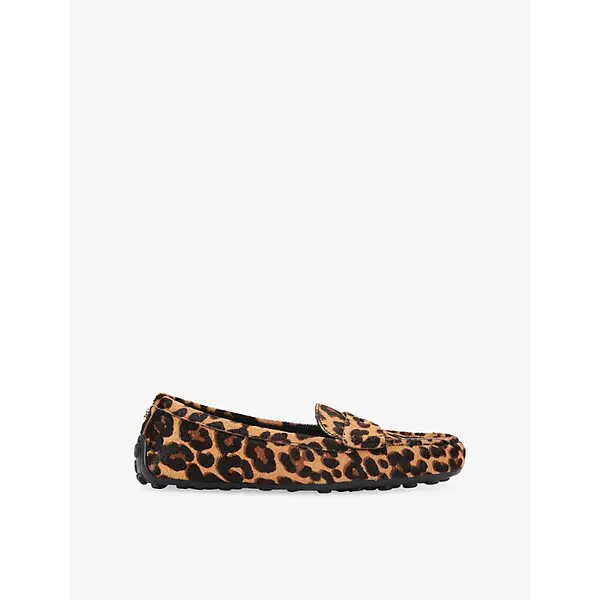 Carvela Avola Leopard Suede Loafers