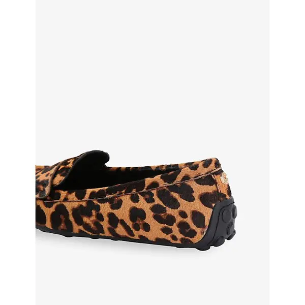 Carvela Avola Leopard Suede Loafers