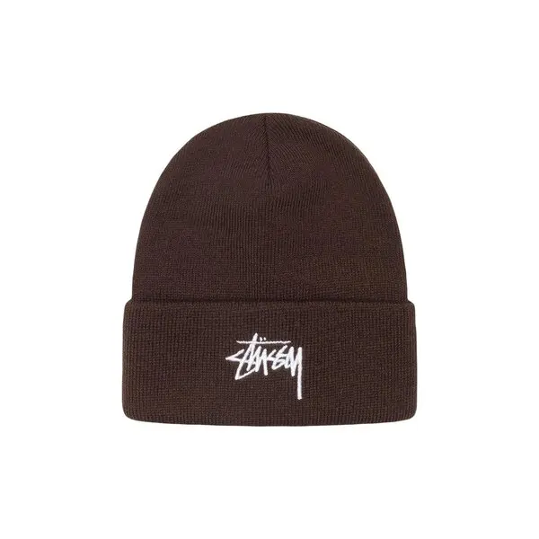 StÜssy Stock Cuff Beanie - Brown