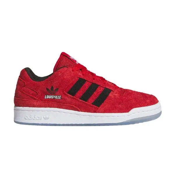 Adidas Ncaa X Forum Low 'louisville 2025' Sneakers - Red