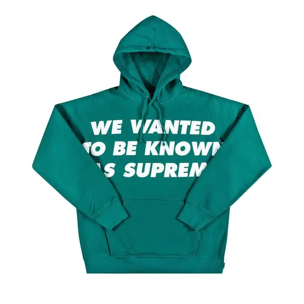 Supreme Known As Hooded Sweatshirt - Blue