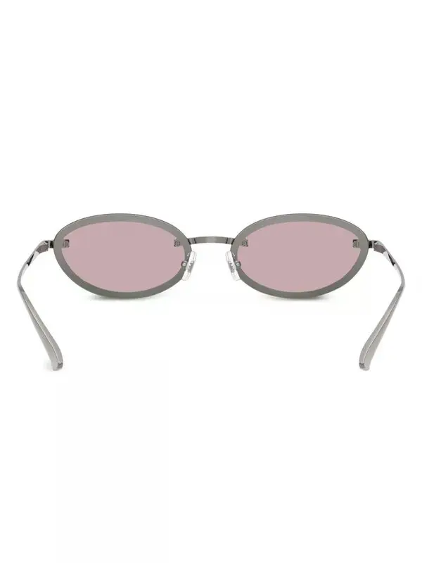 JIMMY CHOO Oval-frame Sunglasses - Grey