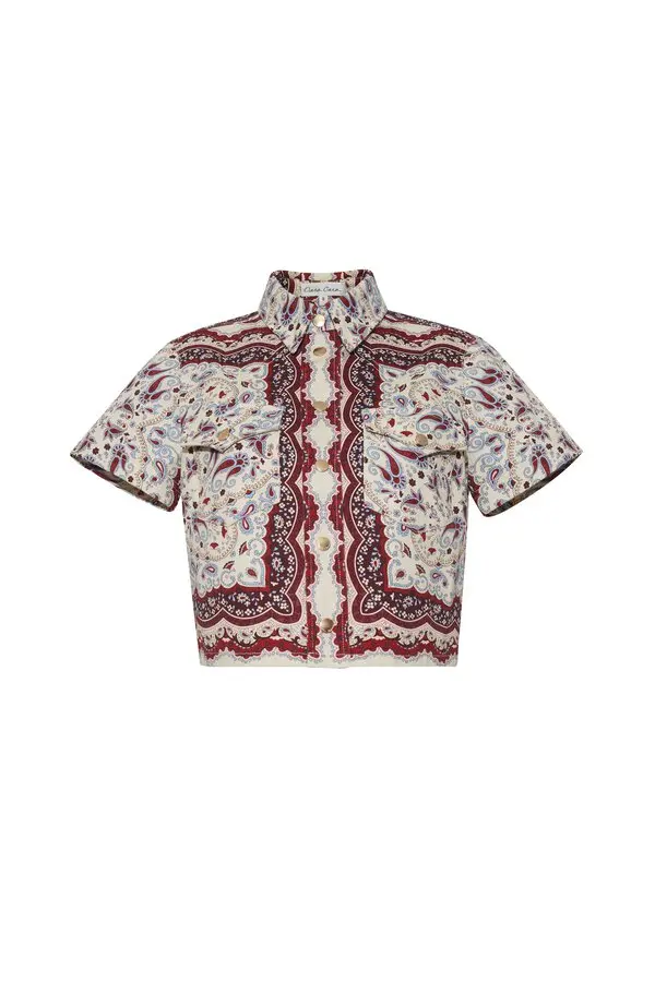 Cara Cara Printed Cotton Shirt