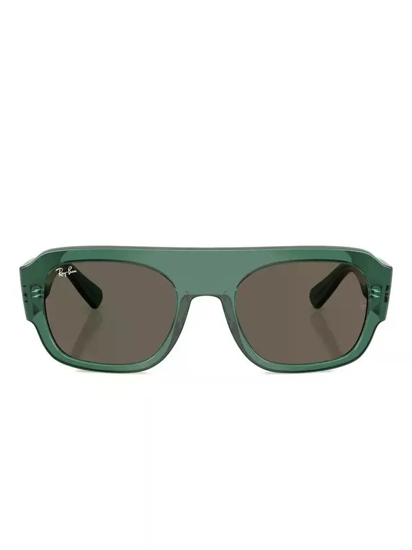 Ray-ban Square-frame Sunglasses - Green