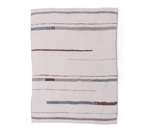 Barefoot Dreams Cozychic Vista Stripe Throw 54x 72