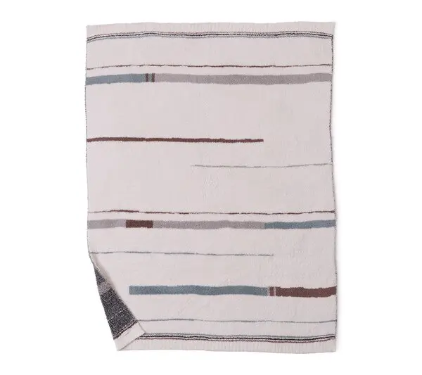 Barefoot Dreams Cozychic Vista Stripe Throw 54x 72