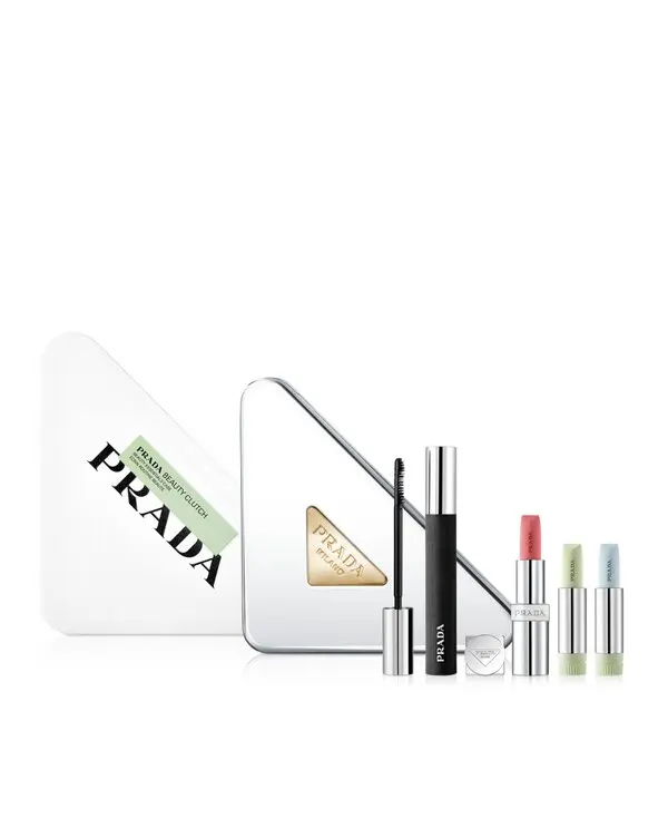PRADA BEAUTY Prada 4-pc. Beauty Triangle-shaped Metallic Clutch Makeup Set - No Color